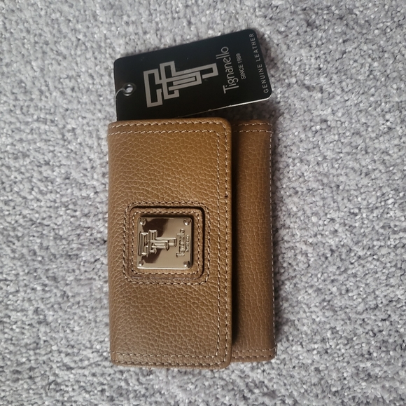 Tignanello | Bags | Tignanello Brown Leather Cardholder Wallet New ...